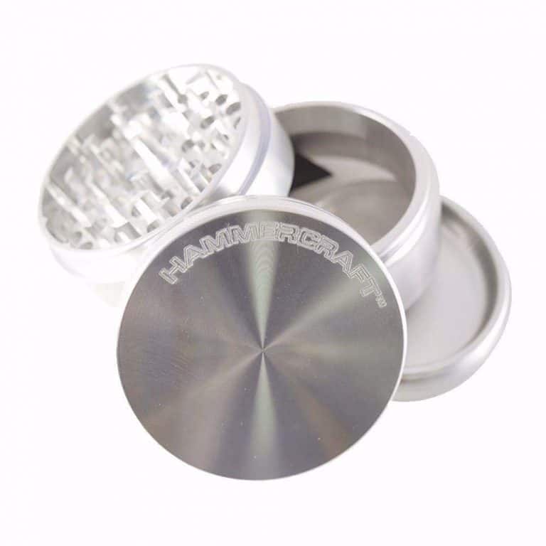 HAMMERCRAFT 4 PIECE LOGO ALUMINUM GRINDERS - KingCrop